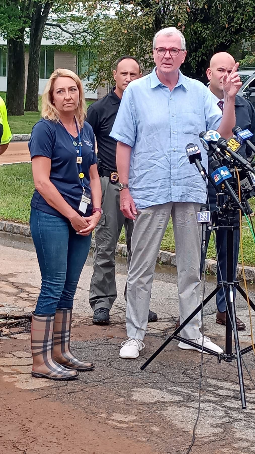 Governor Murphy Visits Berkeley Heights After Deadly Storm Hits Union ...